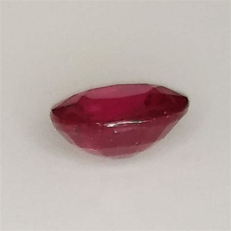 1 02ct Ruby Oval Cut 6 3x5 6mm