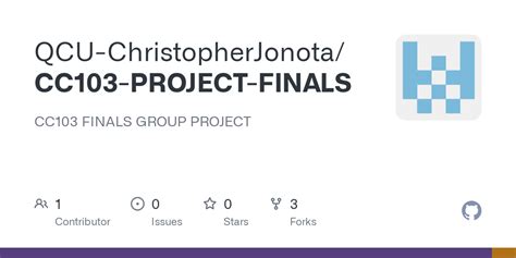 Github Qcu Christopherjonotacc103 Project Finals Cc103 Finals Group