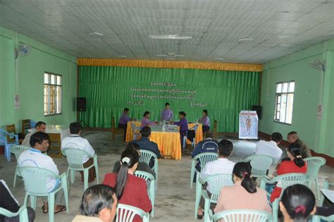 မိုးမိတ်မြို့တွင် ကွမ်းစားခြင်းအန္တရာယ် အသိပညာပေးဟောပြော Information And Public Relations