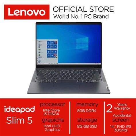 Jual Lenovo Ideapad 5 14itl05 Intel I3 1115g48gb512gb Ssdfhd Ips