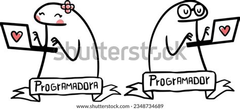 Flork Character Programmer Profession 库存矢量图（免版税）2348734689 Shutterstock