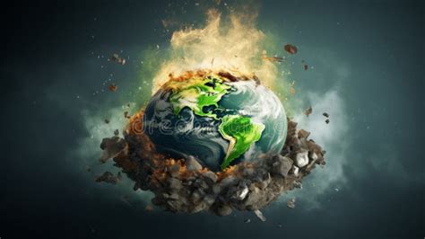 Stunning Visual Representation Of Planet Earth Emphasizing Natural