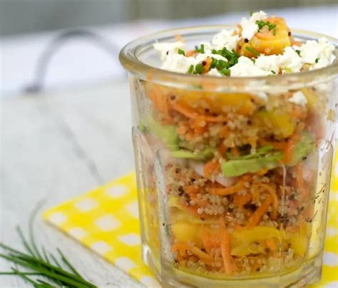 Salada De Quinoa Com CamarÃo Cenoura Manga E Lima Quinoa Portuguesa
