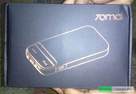 Unboxing 70mai Jump Starter & Test Jump Start Kereta – Sanazi.my