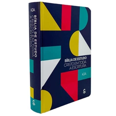 Bíblia Sagrada De Estudo Cristo Em Toda A Escritura Capa Dura Kja