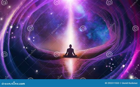 Transcendent Silence A Spiritual Journey Through Space And Time Stock