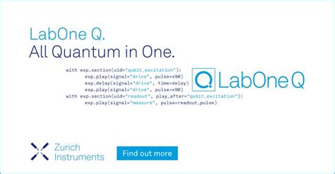 Zurich Instruments On Linkedin Labone Q All Quantum In One