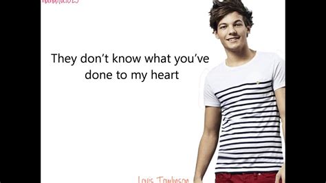 One Direction They Dont Know About Us Lyrics Pictures Youtube
