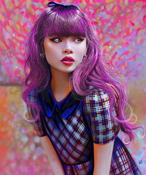 Wallpaper Ya Ar Vurdem Fan Art Looking Away Women Young Woman