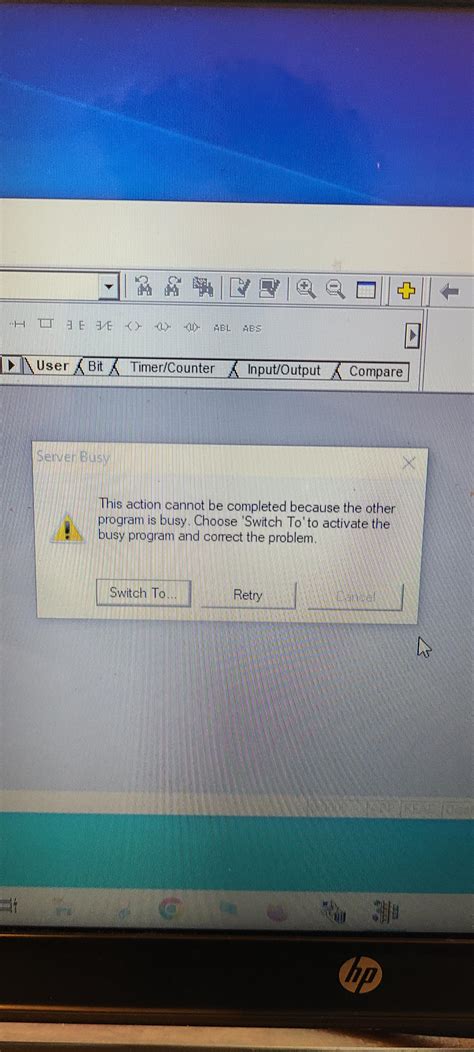 Rs Logix Micro Anyone Ever Got This Message Its So Annoying And I Have To Click Retry