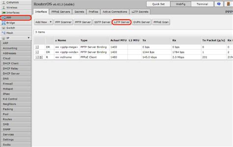 Setup L TP IPSec In MikroTik Project Flakes