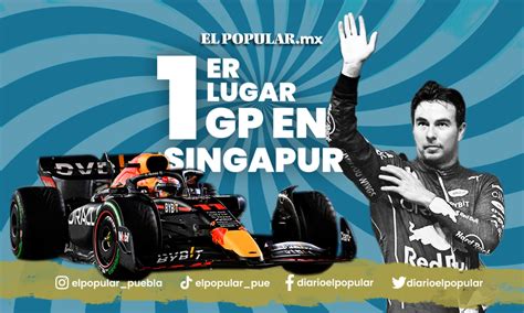 Checo Pérez Triunfa En El Gran Premio De Fórmula 1 En Singapur