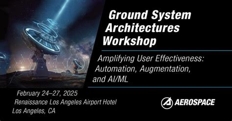 Ground System Architectures Workshop Gsaw On Linkedin 📢 Call For