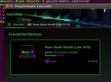 Polychromatic 083 Released For Latest Open Source Razer Experience On Linux Rphoronixcom