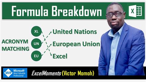 Excel Challenge Formulas To Extract And Match Acronyms Youtube