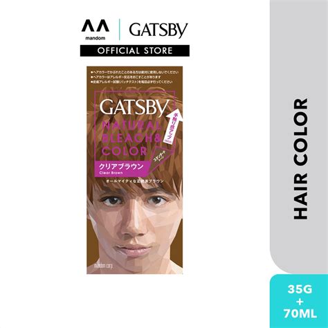Gatsby Natural Bleach And Color Clear Brown 35g 70ml Hair Color Hair