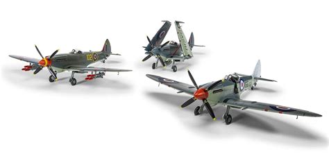 Airfix A06102a Supermarine Seafire Fxvii 148 Model Kit Time