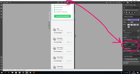How To Limit Items On Collection List For Each Breaking Points CMS
