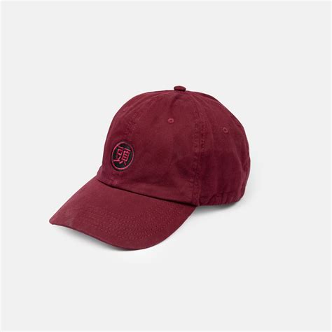 Comprar Boné Aba Curva Dad Hat Logo Vinho A Partir De R 111 51