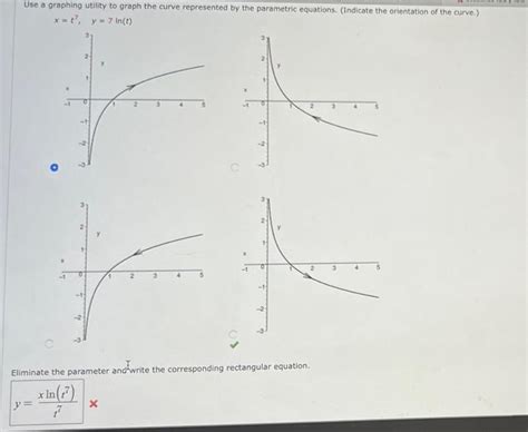 Solved Use A Graphing Utility To Graph The Curve Represented Chegg