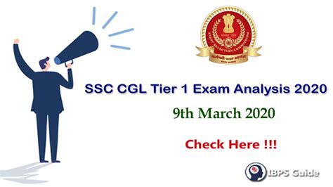 SSC CGL Tier 1 Exam Analysis 2020 9th Mar All Slots