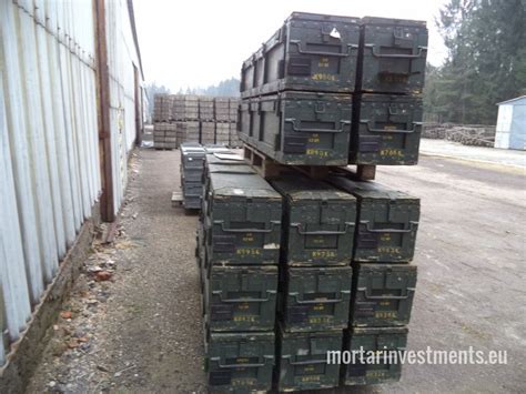 Mortar Military Boxes And Crates