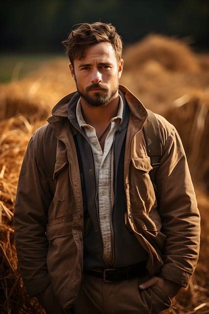 Download Ai Generated Man Farmer Royalty Free Stock Illustration Image