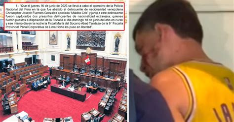 Maldito Cris congresistas piden explicaciones a la Fiscalía sobre liberación de sus cómplices