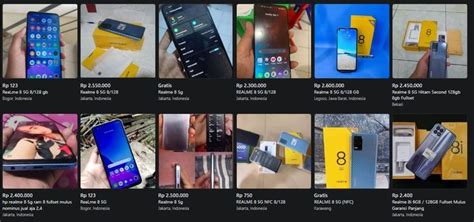 Harga HP Second Realme 8 5G 128GB September 2022 HP 5G Termurah Nih Nextren Grid Id