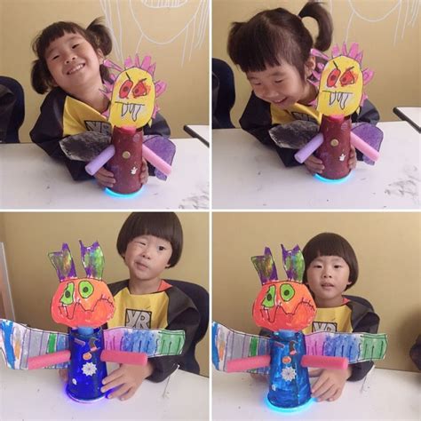 청라미술 청라5단지 미술학원 청라유아미술 영렘브란트 청라 파크자이클래스 5세미술 8월 3주 수업 ‘거짓말하는 괴물