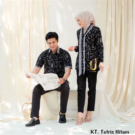 Jual Undurjoyo Blouse Batik Kerja Modern Atasan Batik Wanita Lengan