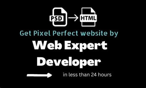 convert psd to html figma to html css responsive websites by