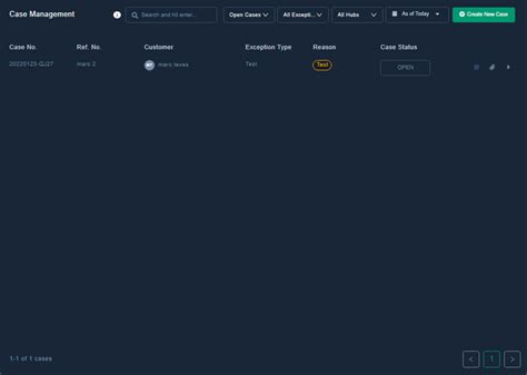 Job Exception Settings