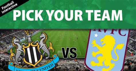 Pick Your Newcastle United XI To Face Aston Villa In Premier League