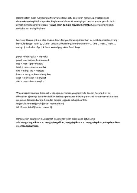 Kaedah Ptks Pdf