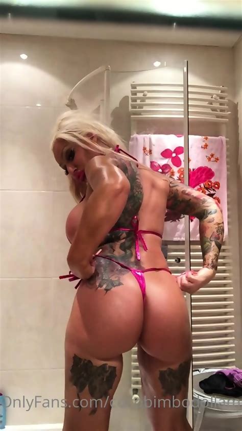 Bimbo Shiny Pink Micro Bikini Eporner