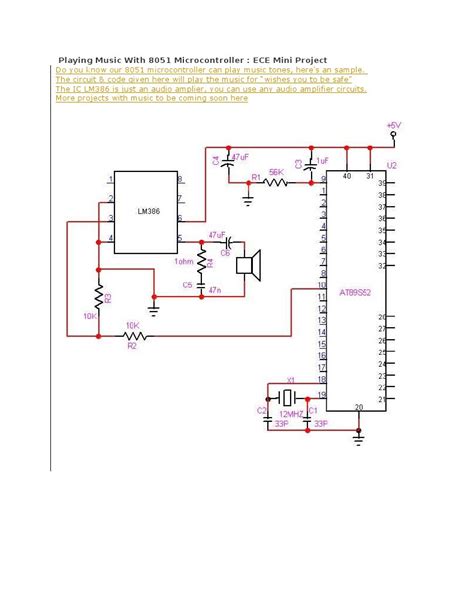 Playing Music With 8051 Micro Controller Pdf Home And Garden