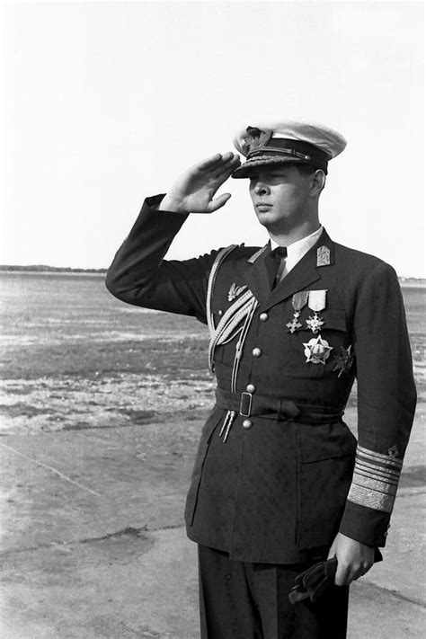 His Late Majesty King Mihai I Of Romania Wearing The Soviet Order Of Victory Awarded On July