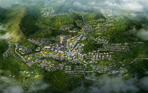 云南省昭通市 盐津县水田新区城市设计及风貌引导清华同衡