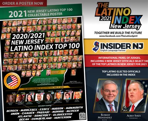 The Insidernj Latino Index English Language Version Insider Nj