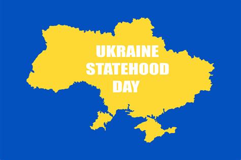 우크라이나 건국의 날 국민 해피 홀리데이 우크라이나 국기입니다 우크라이나 파란색과 노란색 색상입니다 애국적인 요소 포스터 카드 배너 및 배경 벡터 일러스트 레이 션입니다