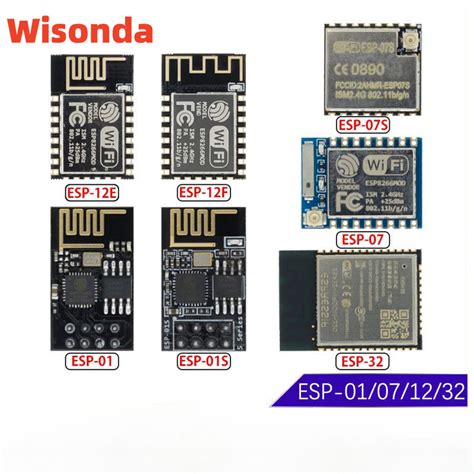 โมดูลรับส่งสัญญาณ Wifi ไร้สาย Esp8266 Esp 01 Esp 01s Esp 07 Esp 07s Esp