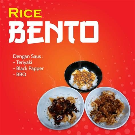 Rice Bento Black Pepper Permata Delivery