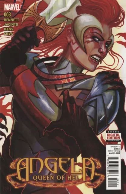 Angela Queen Of Hel 3 Comic 2016 Marvel Comics Thor Odinson