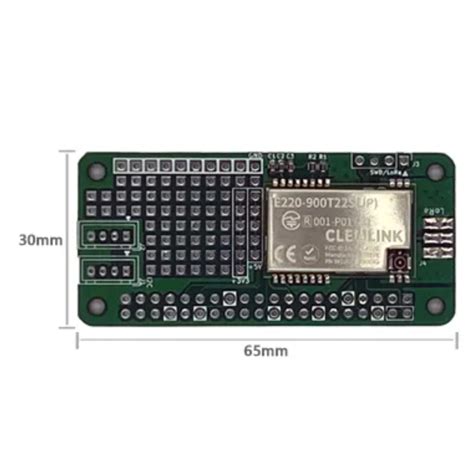 Raspberry Pi Zero用lora Hatsma端子・ピンソケットロング実装済 Dth Rpzlr La クレアリンク