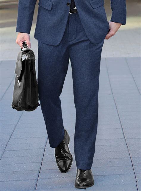 Naples Pacific Blue Tweed Suit Studiosuits