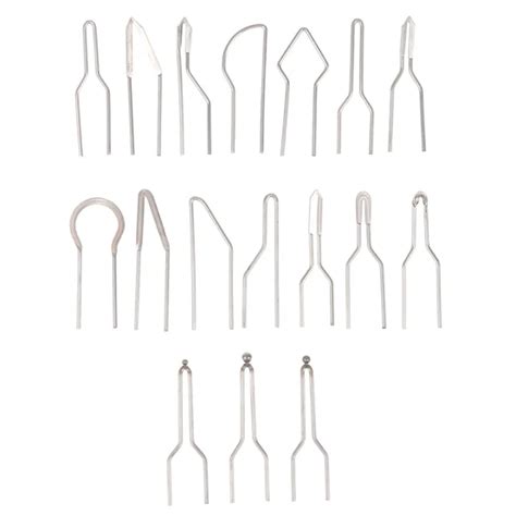 23pcs 1mm Pyrography Wire Tips Nibs Set Wood Burning Tip Pyrography