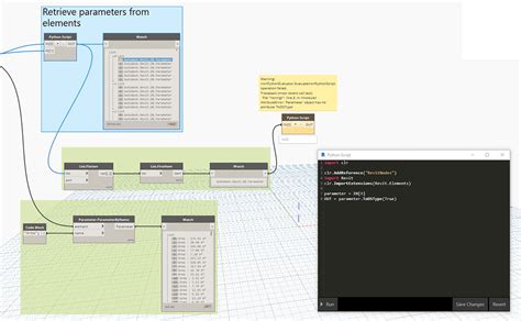 Autodesk Revit DB Parameter To Revit Elements Parameter Revit Dynamo