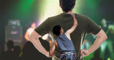 Punk Attempting To Free Climb 6 4” Man Blocking His View Of Stage