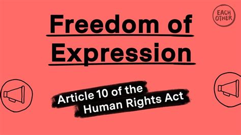 Right To Freedom Of Expression